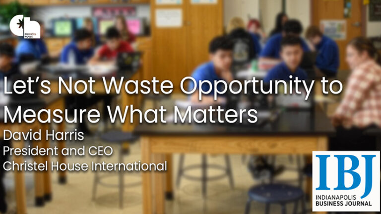 David Harris on measuring what matters in education - Christel House